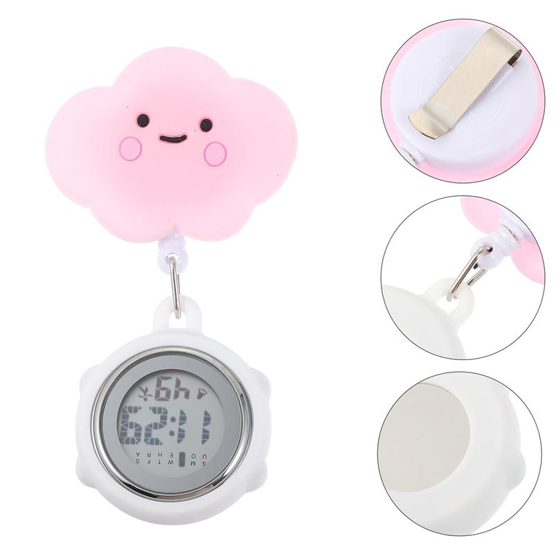 Clip on Nursing Watch Doctors Watch Retractable Di... – Vicedeal