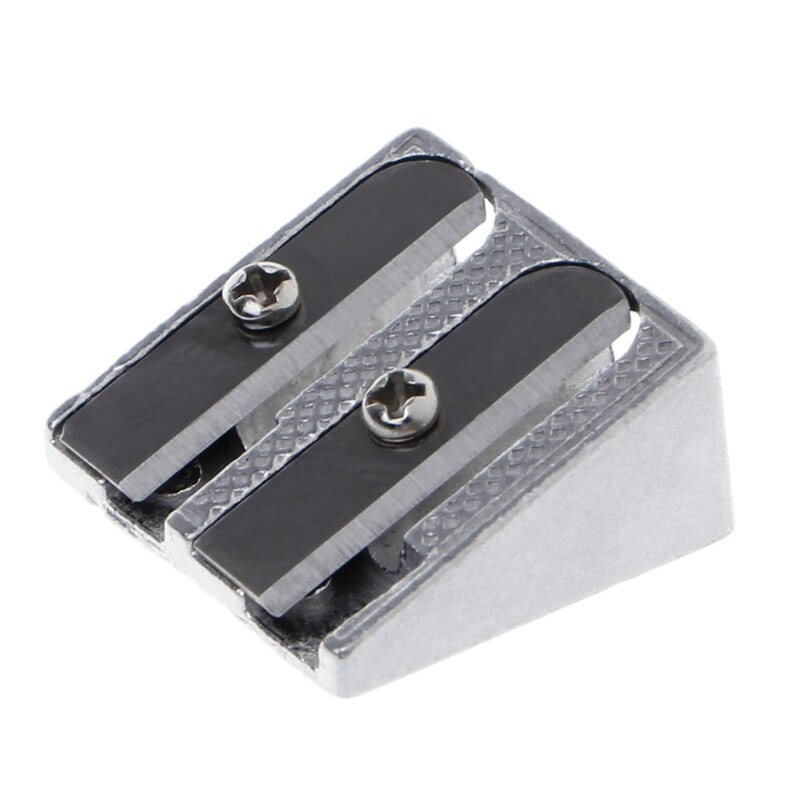 Metal Bevelled Double Hole Pencil Sharpener School... – Vicedeal