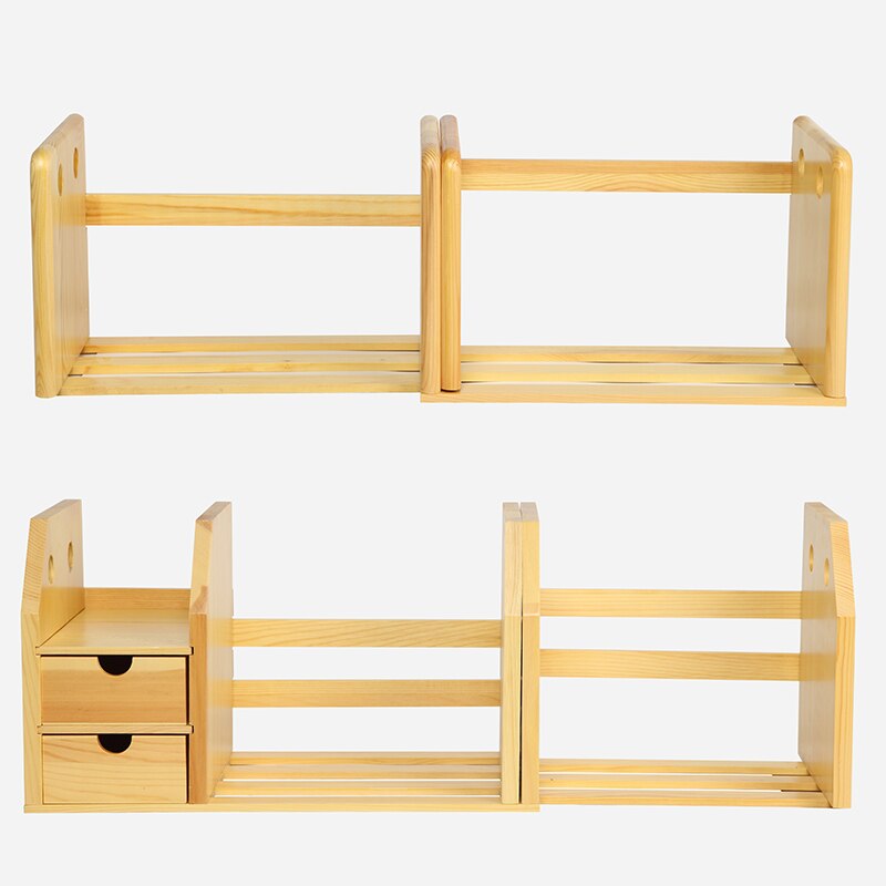 Creatieve bureau boekenplank leren kantoor boekens... – Vicedeal