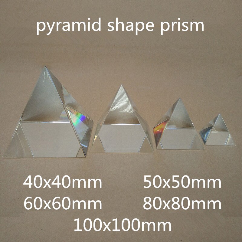 40x40mm 40*40mm K9 piramide Prisma Lens Voor Fysie... – Vicedeal