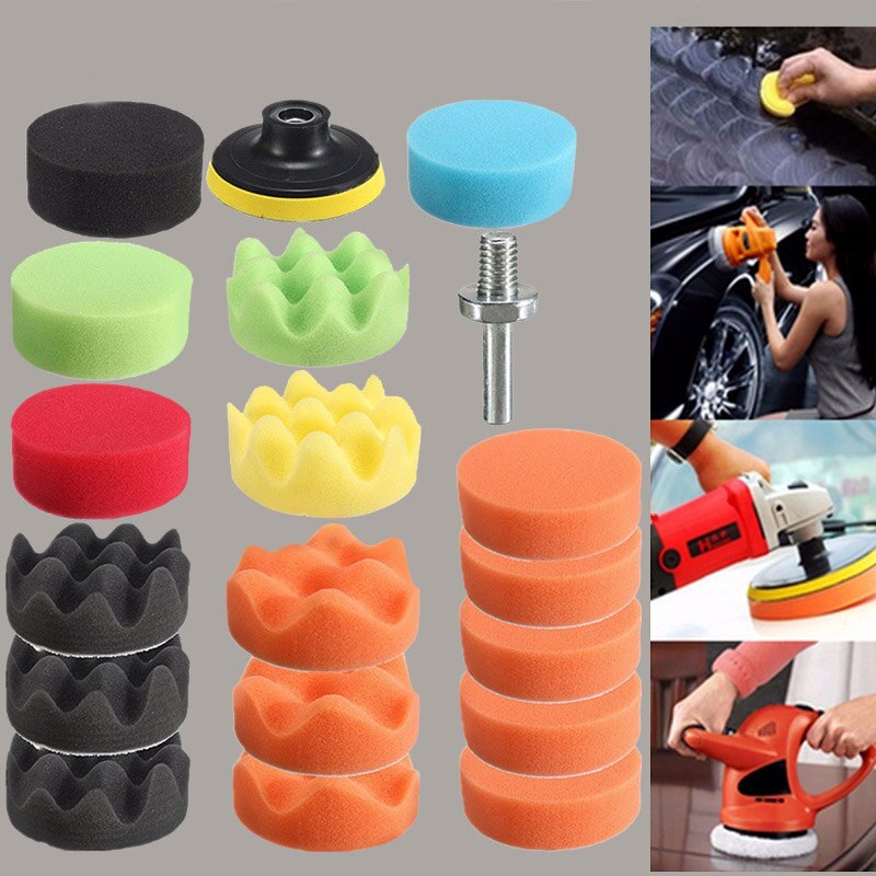 3 Inch Auto Polijstschijf 11 Stuks/set Van Zelfkle... – Grandado