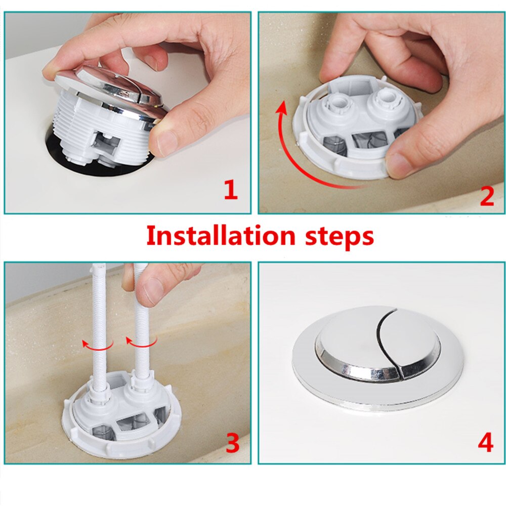 Chromium plating Bathroom Sanitary Toilet Water Ta... – Grandado