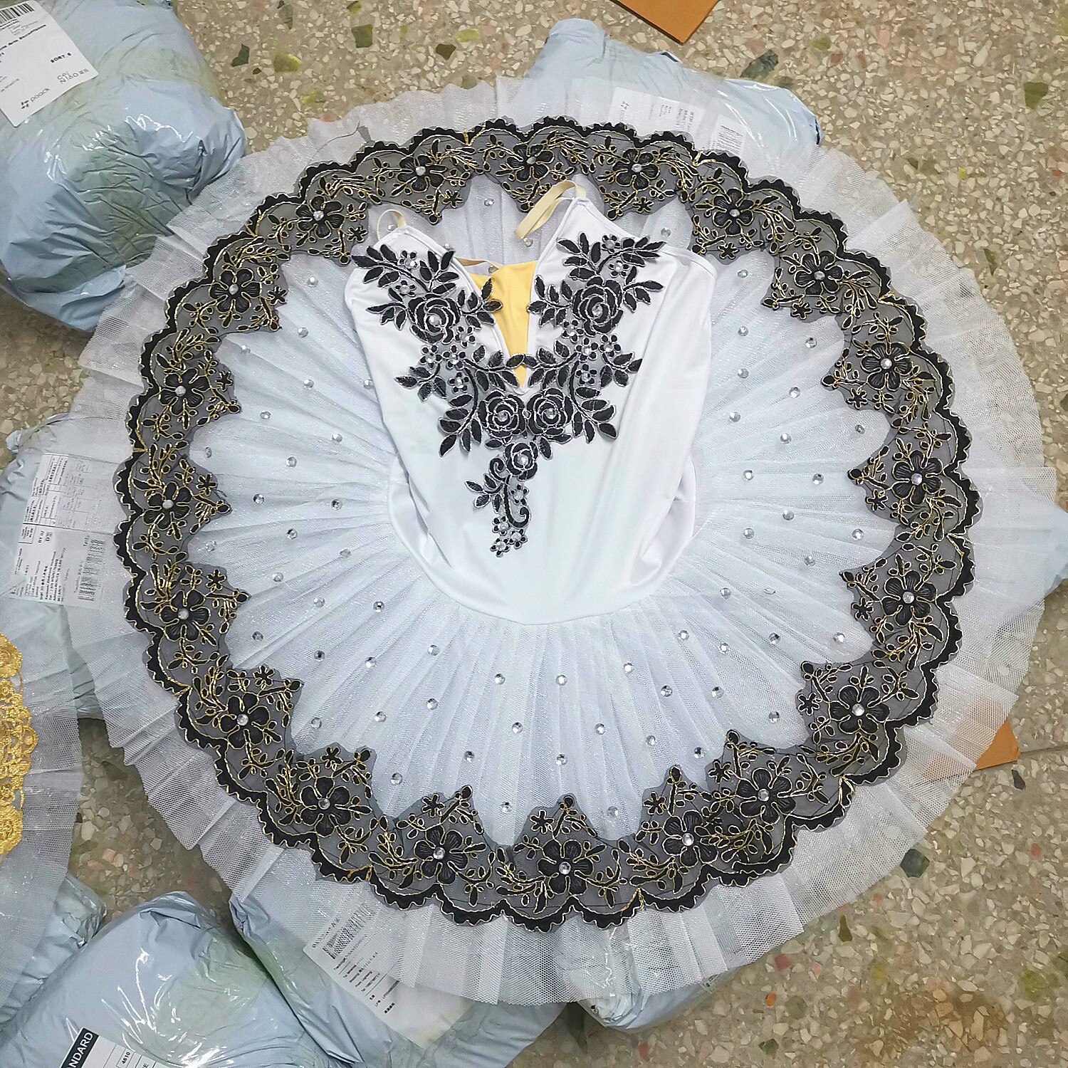 White Swan Lake Ballet Tutu Skirts Dance Performan... – Grandado