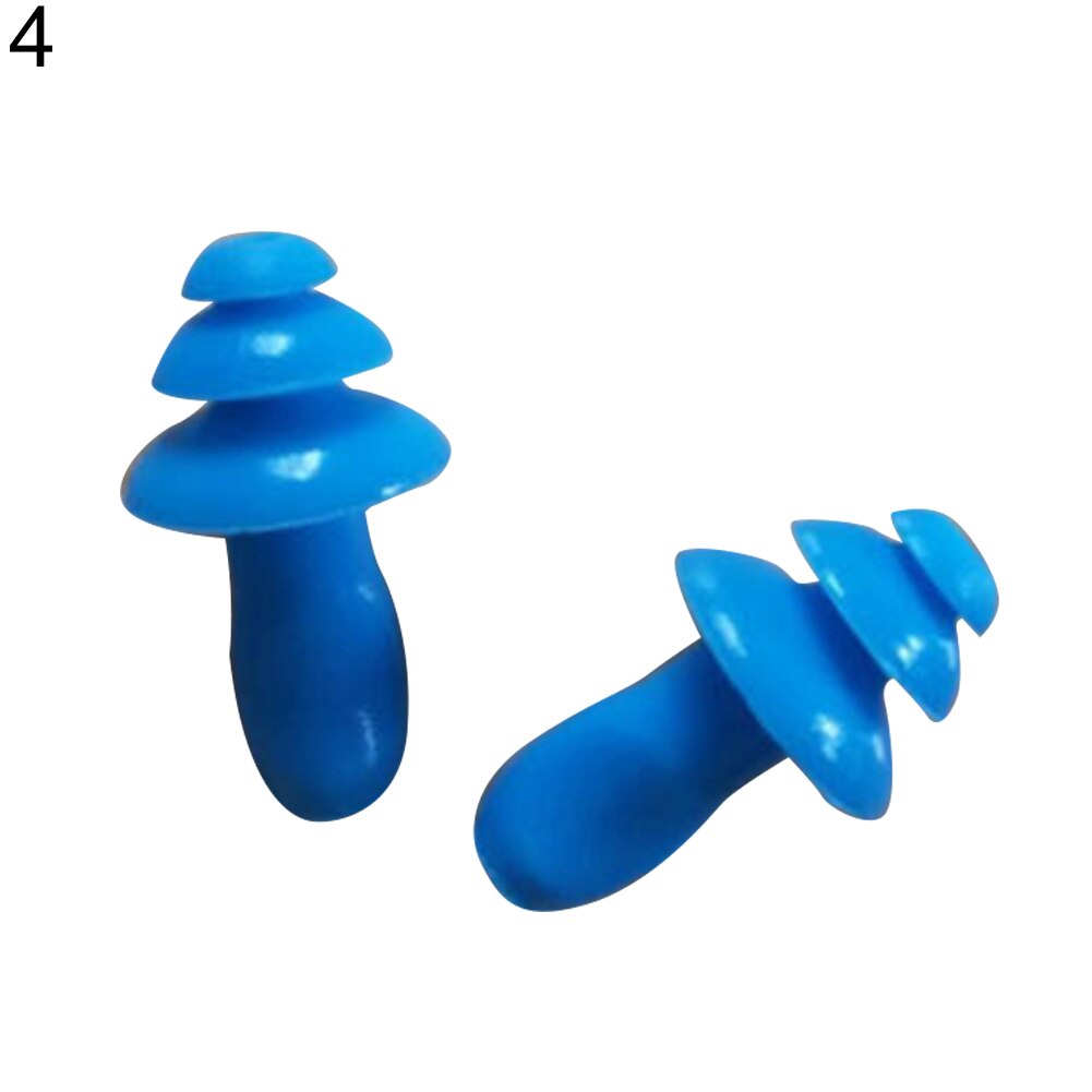1 Pair Silicone Ear Plugs Comfortable Anti Noise S... – Grandado