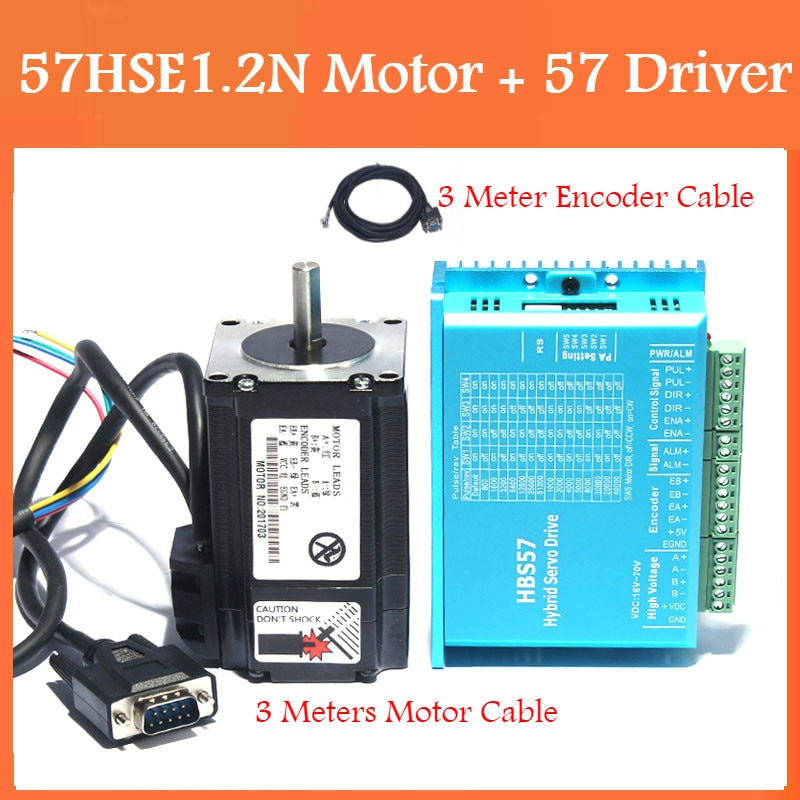 Nema 23 Stepper Motor Driver 1.2nm Servo Motor 57H... – Vicedeal