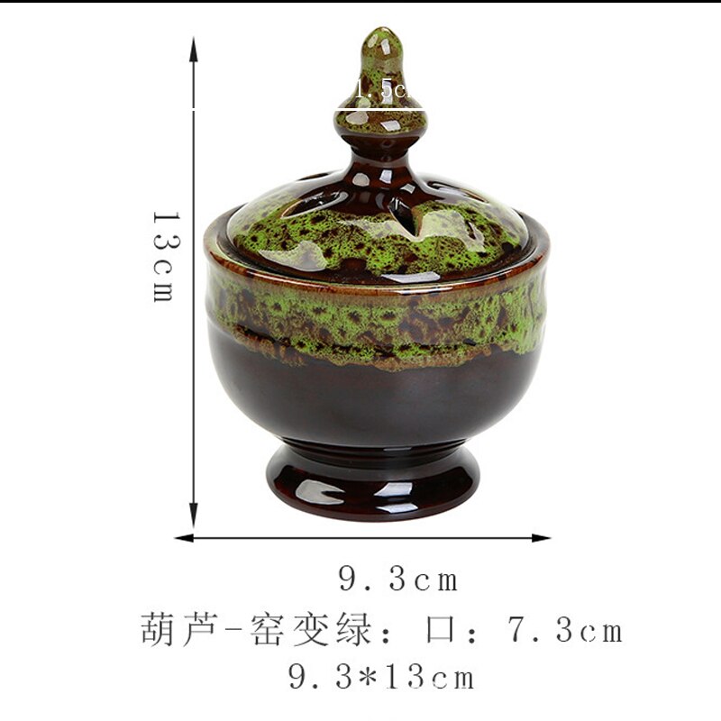 Ceramic Storage Tank with Lid Kiln Change Pottery ... – Grandado