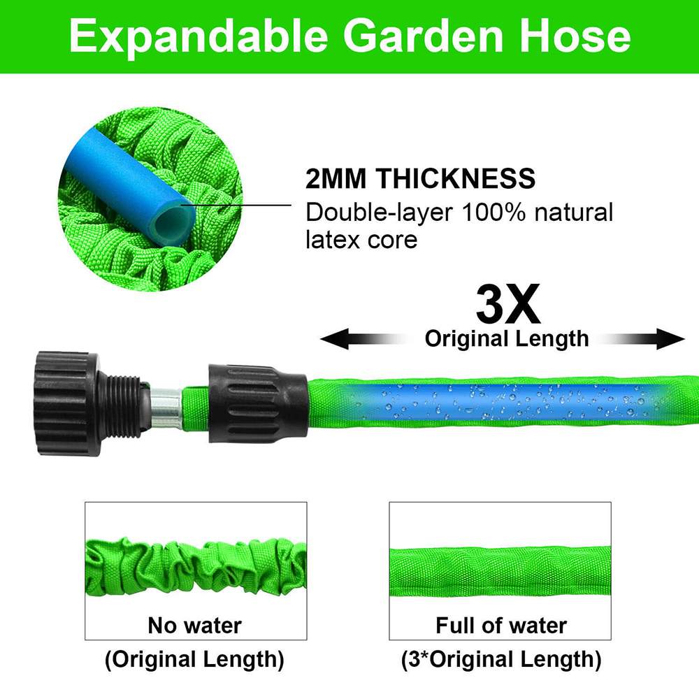 15-30M Expandable Garden Magic Hose Telescopic Wat... – Vicedeal