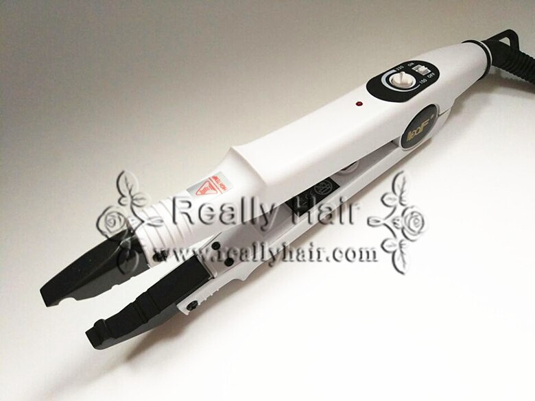 White LOOF Hair Extension Fusion Iron L-611-Contro... – Vicedeal