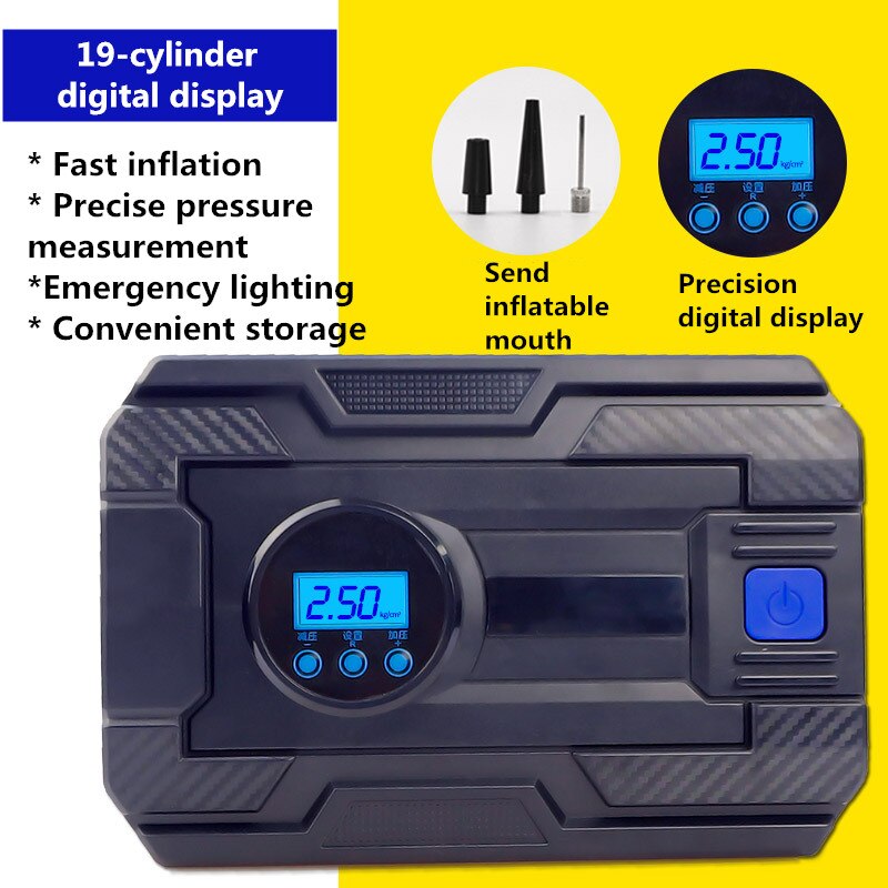 Tragbare Luft Kompressor Pumpe 12V Auto Reifen Inf... – Vicedeal