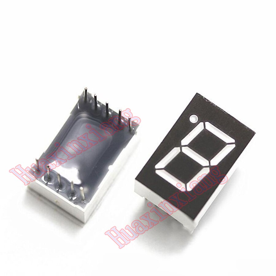 20PCS/Lot 0.56" 0.56 inch 1 Digit 7 Seven Seg... – Vicedeal