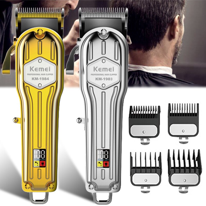 Electric Cord Cordless Use Hair Clipper Hair Trimm... – Grandado
