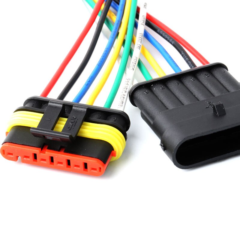 Amp 1p 2p 3p 4p 5p 6p vandtæt elektrisk autostik h... – Grandado