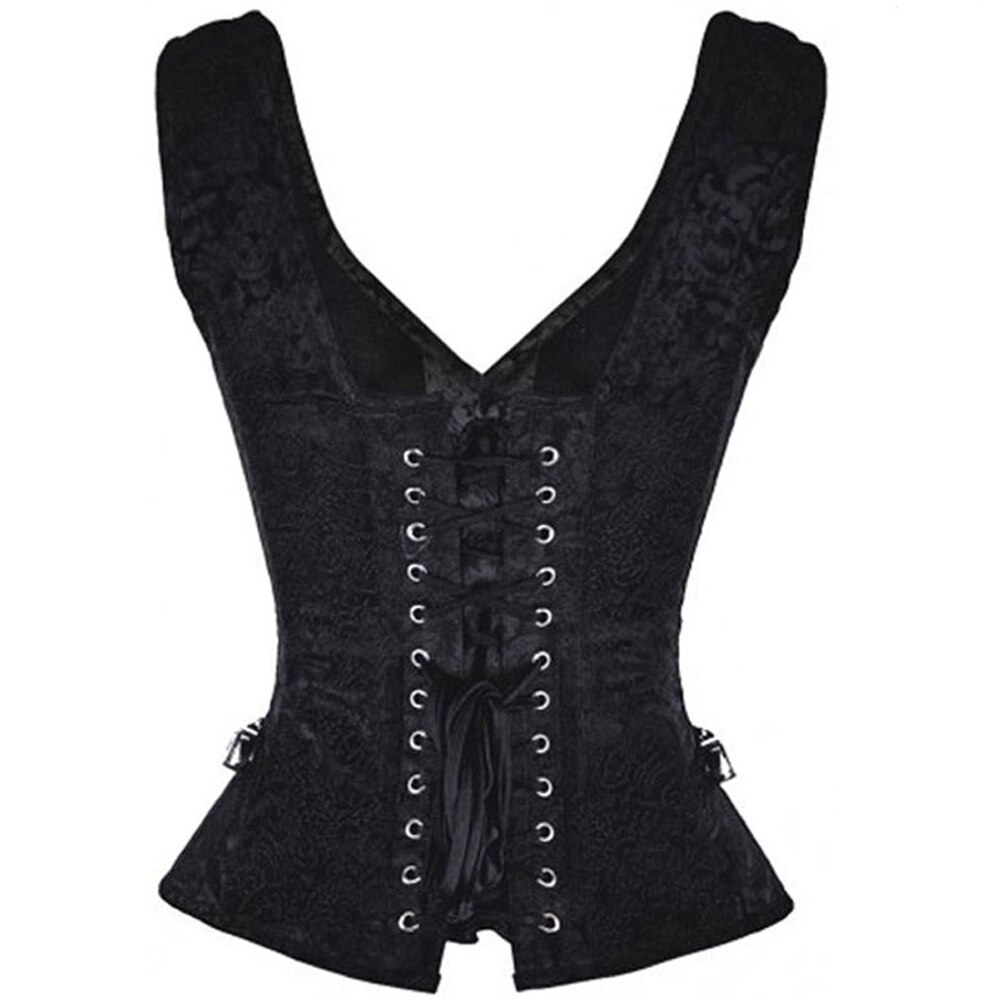 Gothic Steampunk Costume Corset Waist Trainer Over... – Vicedeal