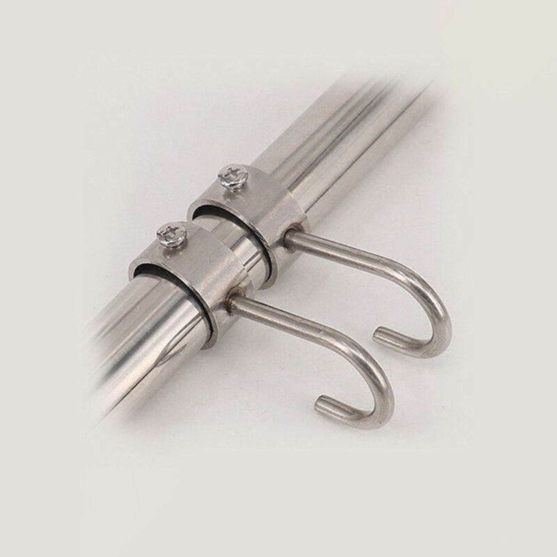 5PC Single J Shape Casing Hanging Hooks Stainless ... – Vicedeal