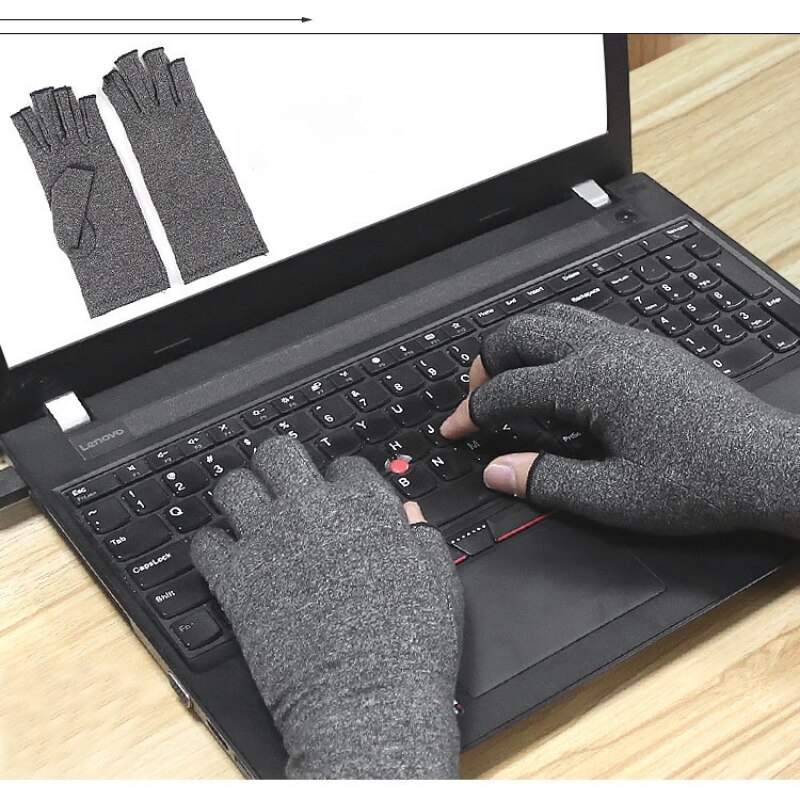 1 Pair Compression Arthritis Gloves Wrist Support ... – Grandado
