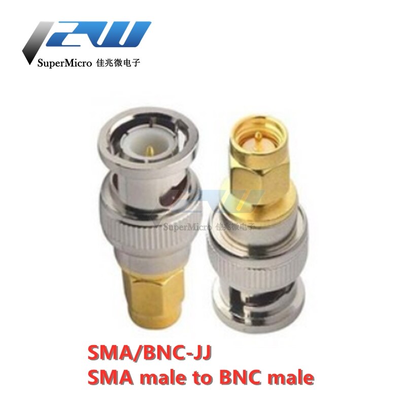 Adaptador macho y hembra RF coaxial SMA a BNC F pu... – Grandado