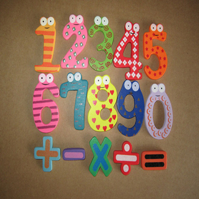 Funny 26pcs Wooden Cartoon Alphabet A-Z Magnets Ch... – Grandado