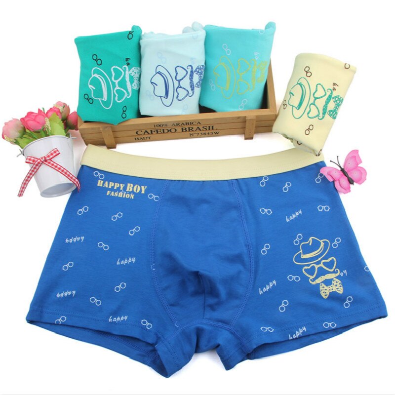 5Pcs/Lot Cotton Children's Underwear Boys Shorts K... – Vicedeal