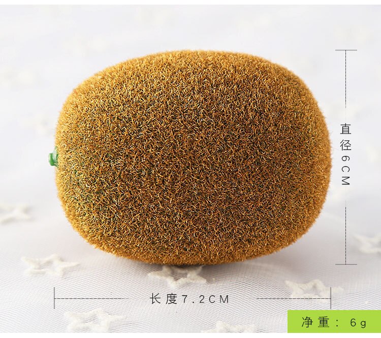 6x7cm 5PCS Artificial Kiwi Food Photography Props ... – Grandado