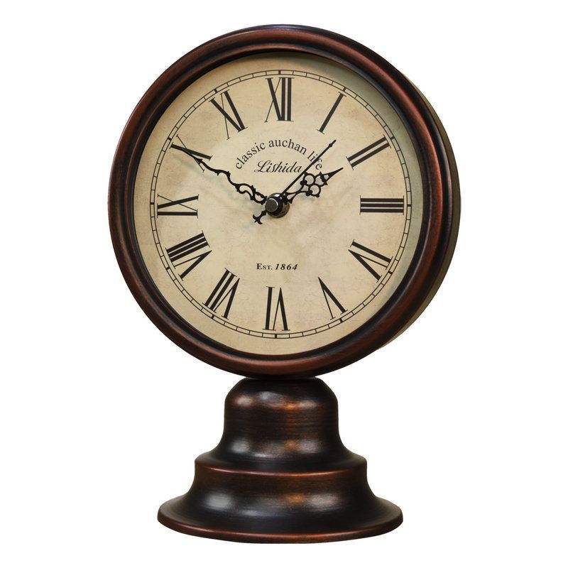 Decor Vintage Office Desk Clock Digital Retro Anti... – Grandado