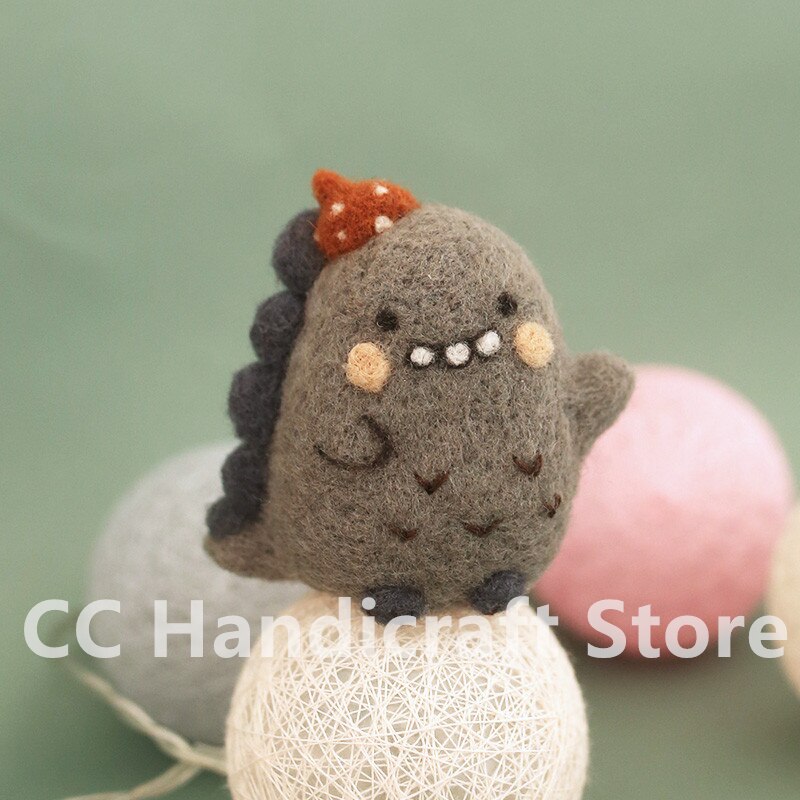 Wool Felt Handmade Non-finished Needle Felted Anim... – Grandado