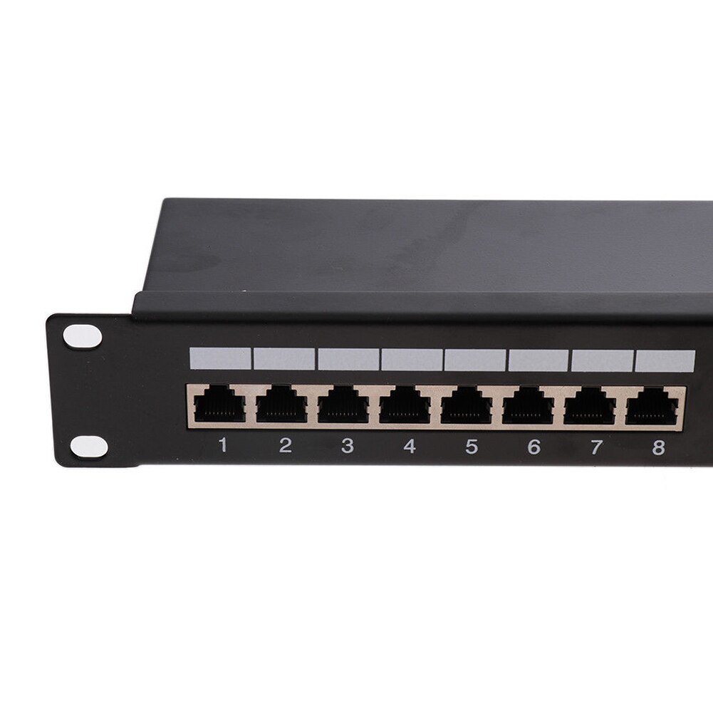 19inch 24Port CAT5E LAN Network Shielded Staggered... – Vicedeal