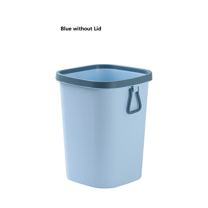 Press Type Trash Can 8L/13L Home Trash Bin With Li... – Vicedeal