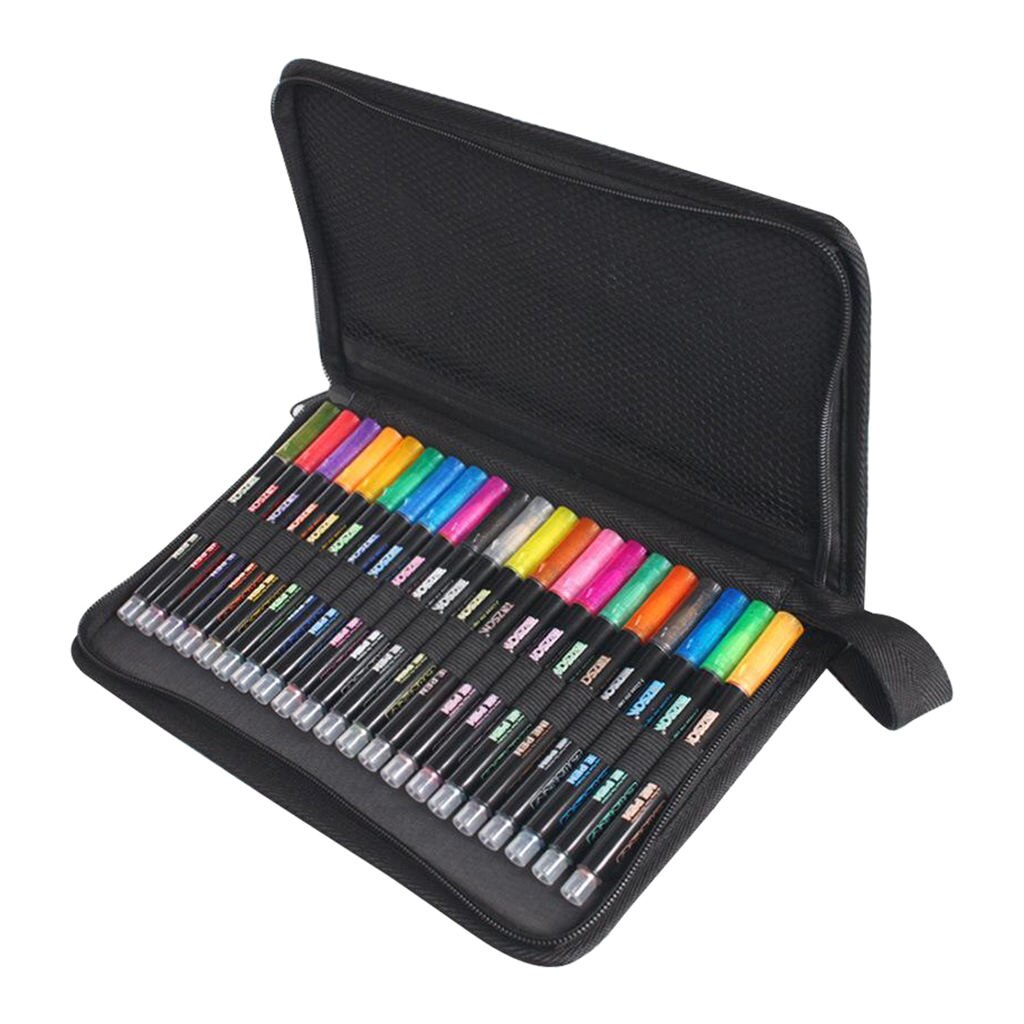 Double Line Outline Pens 21 Colors Outline Metalli... – Vicedeal