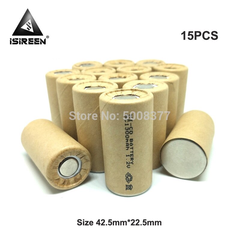 1.3Ah SC Power Tool Battery Cell Ni-CD Batteries 1... – Grandado