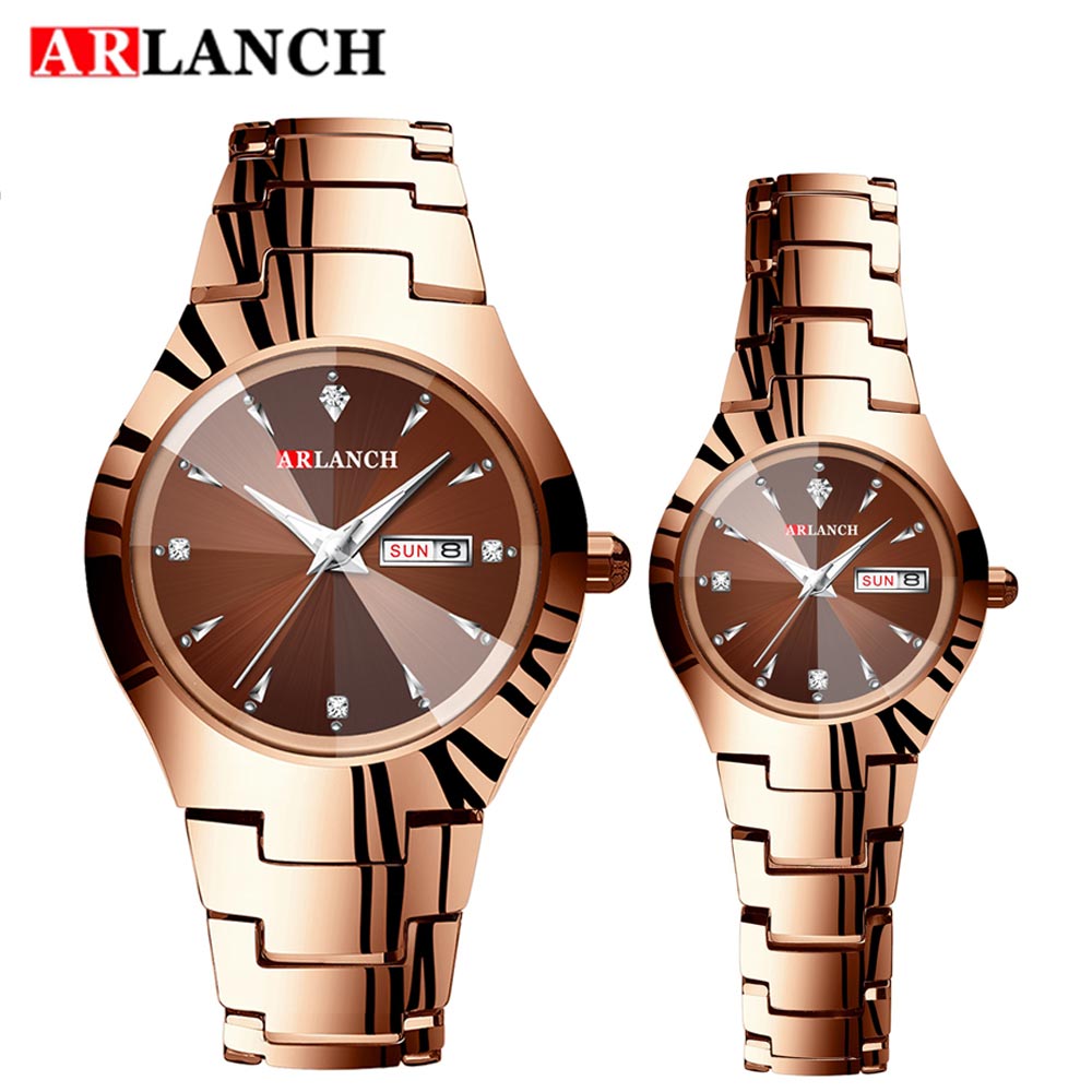 ARLANCH Luxus Liebhaber Uhren Quarz Kalender Kleid... – Grandado