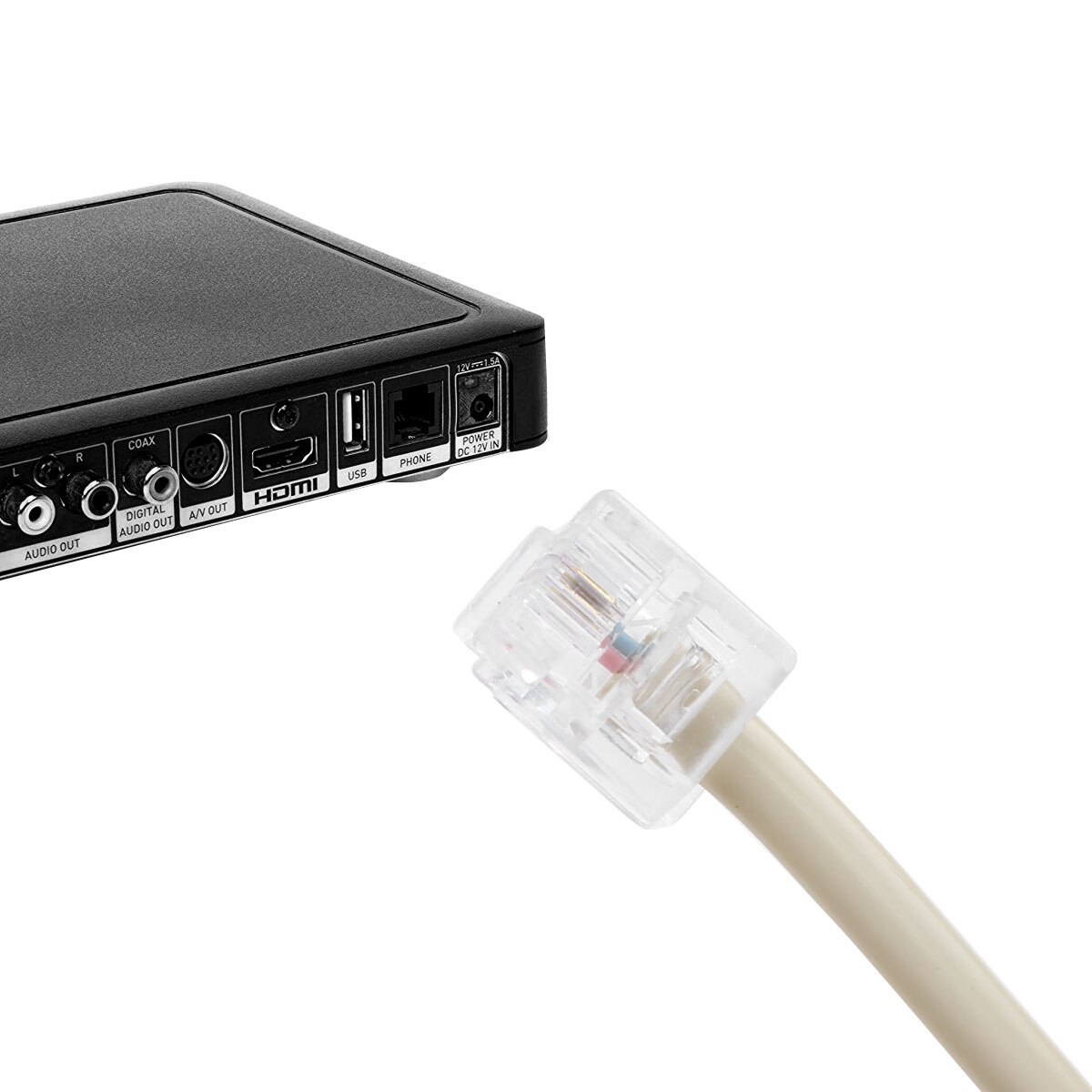 2Pcs DSL Line Filter Universal Male to 2 Female Te... – Grandado