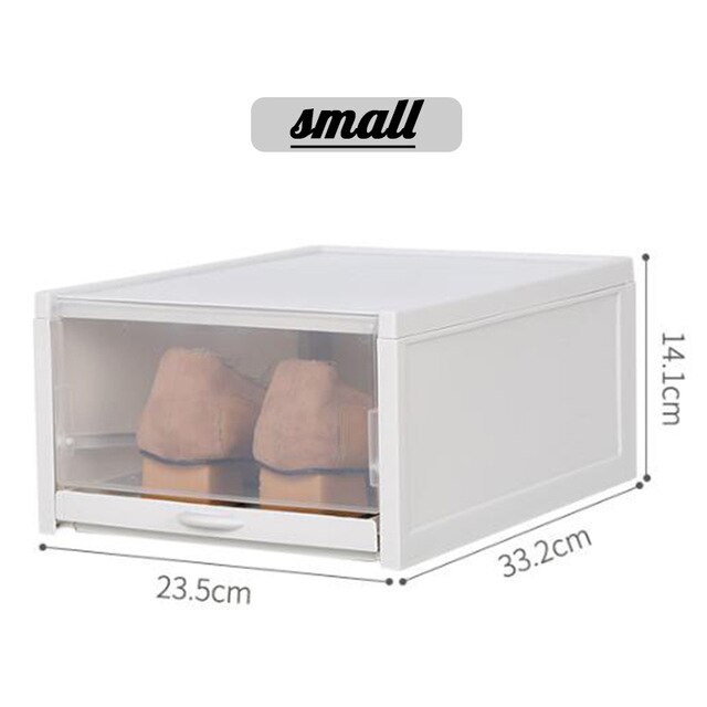 3PCS Push-pull Drawer Shoe Box Foldable Organizer ... – Grandado