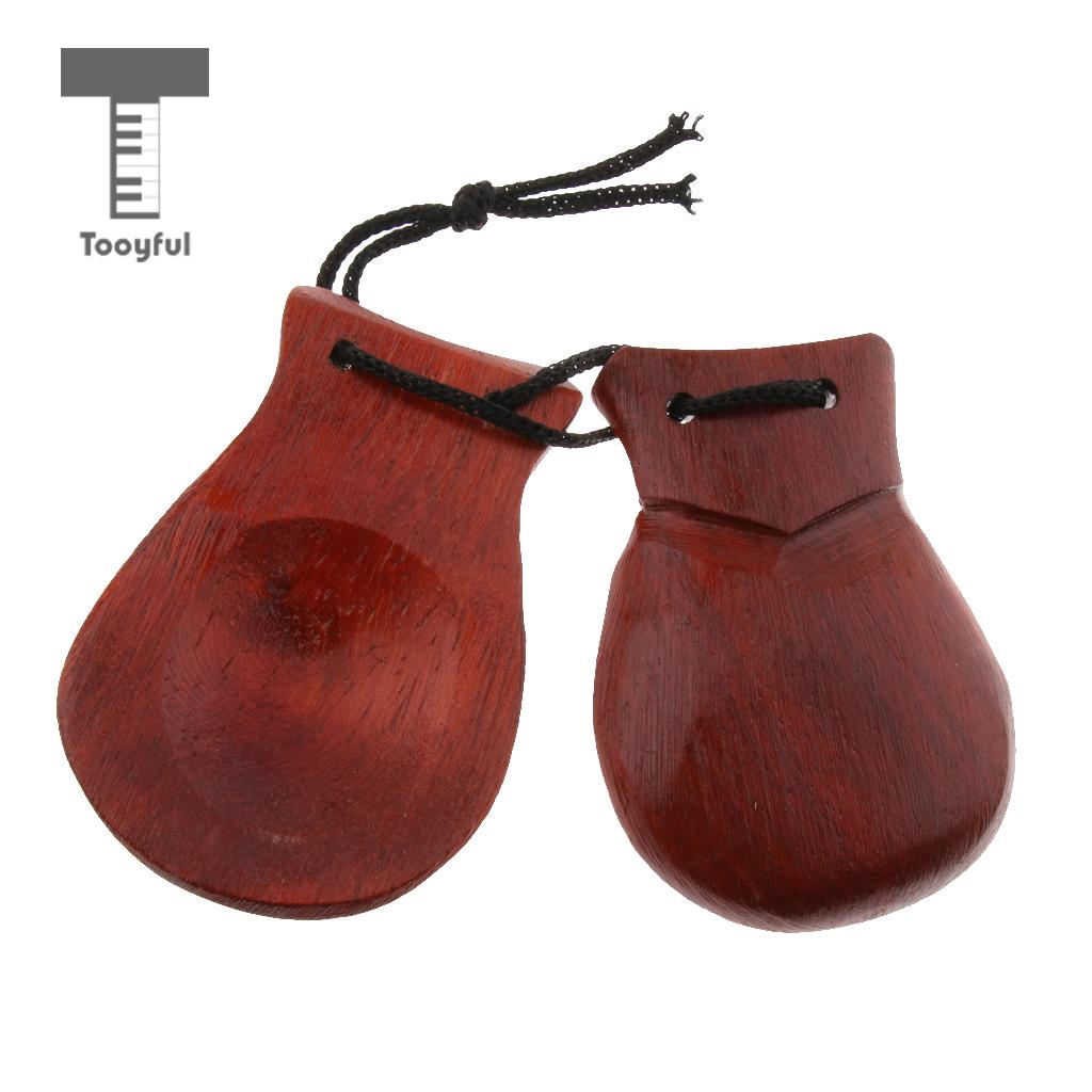 Tooyful Exquisite Wood Hand Clapper Castanets for ... – Grandado