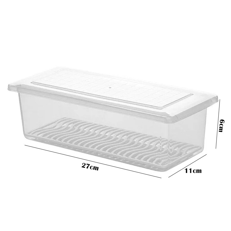 Kitchen Food Storage Container Fridge Clear Plasti... – Grandado