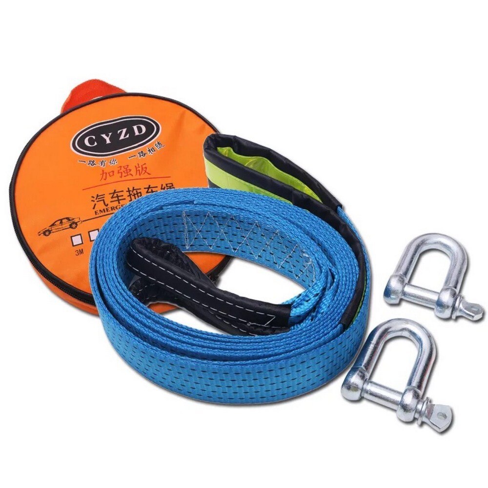 Car Towing Strap Vehicle Emergency Tow Rope 5M 8To... – Grandado