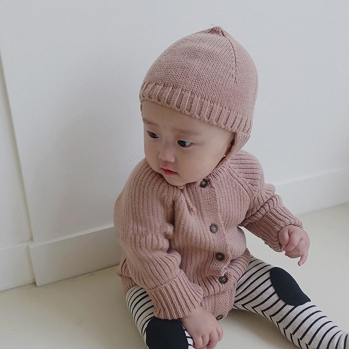 Toddler Baby Boy Girl Knitted Bodysuit Autumn Wint... – Grandado