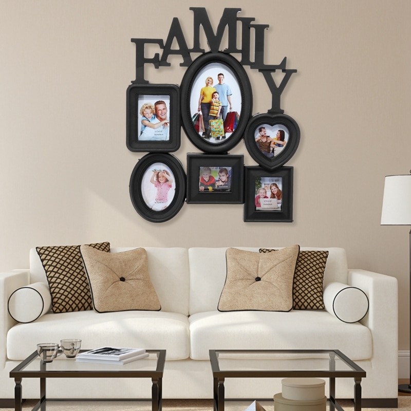 Family Photo Frame Wall Hanging 6 Multi-Sized Pict... – Grandado