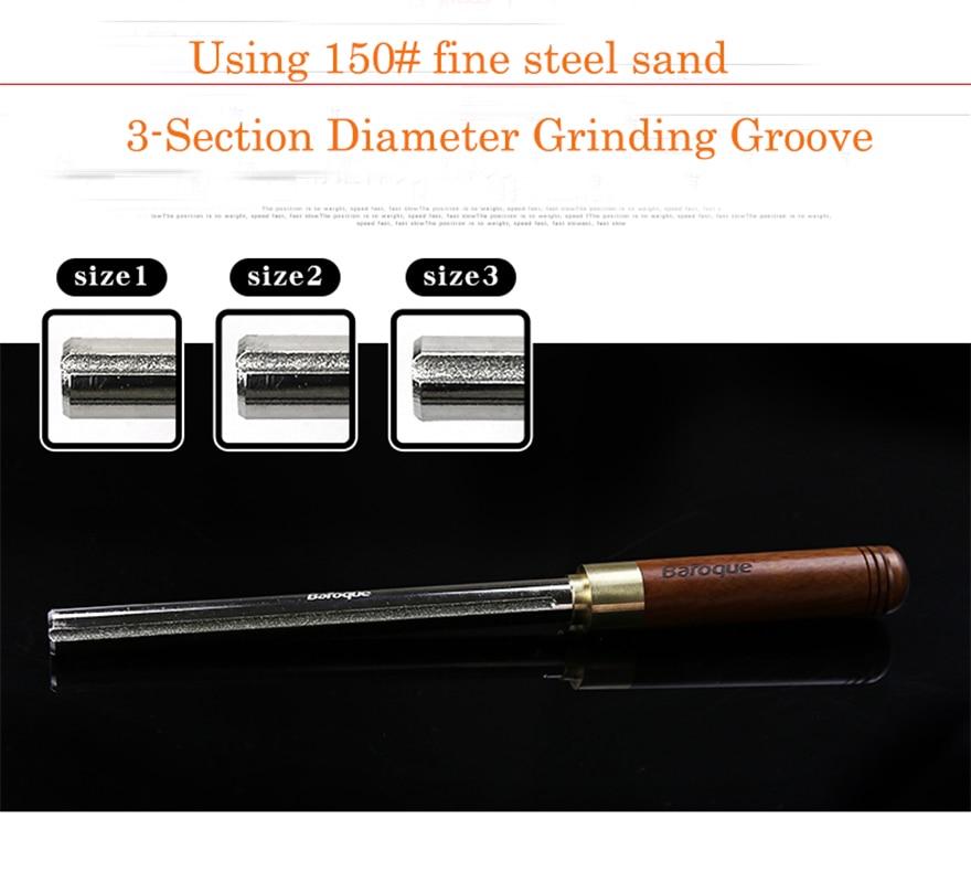 Baroque Diamond Guitar Fret Crowning Dressing File... – Vicedeal