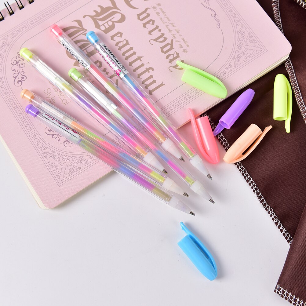 Highlighter Pen Rainbow Multiple Colors Marker Wri... – Grandado
