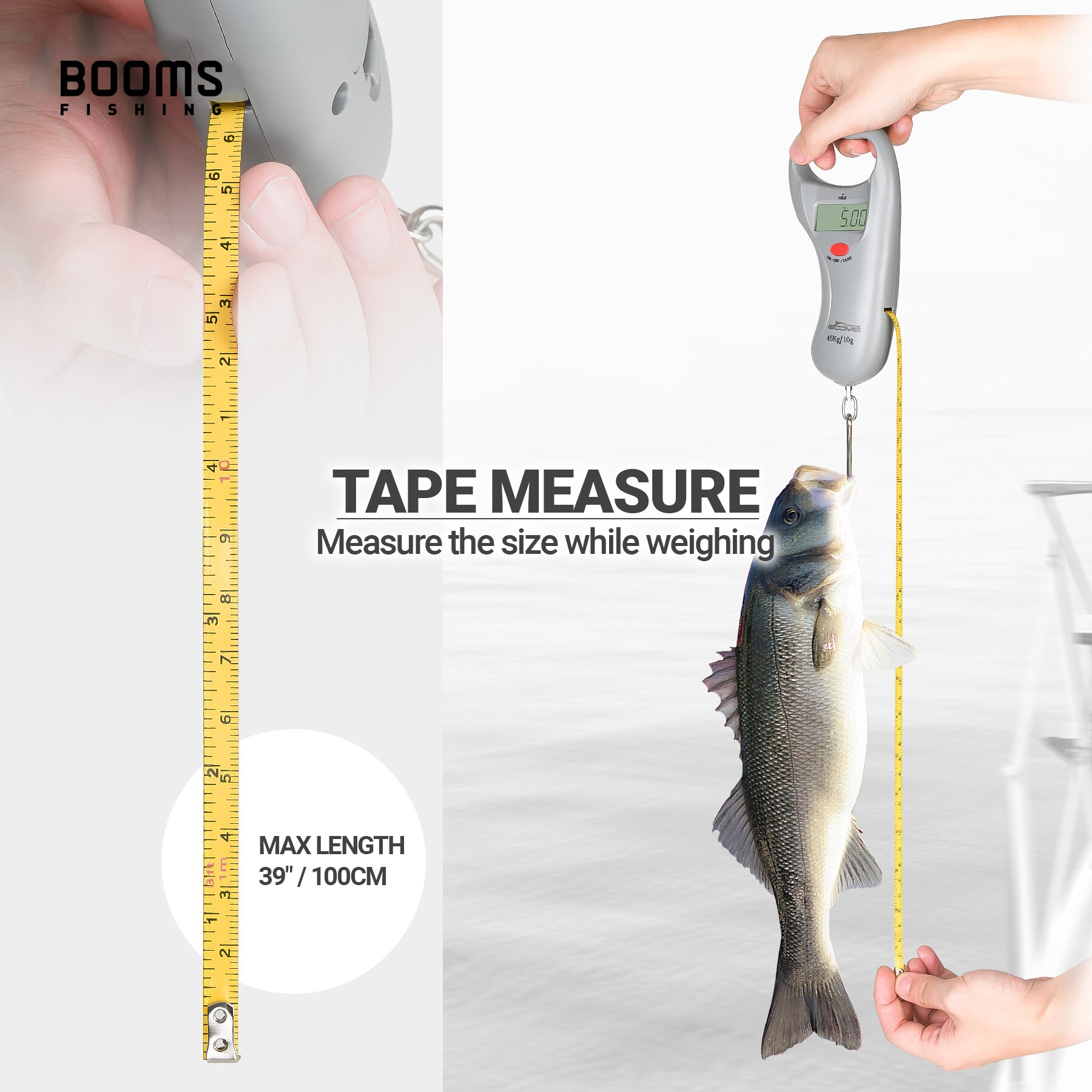 Booms Fishing C02 Fish Scale Digital Fishing Weigh... – Grandado