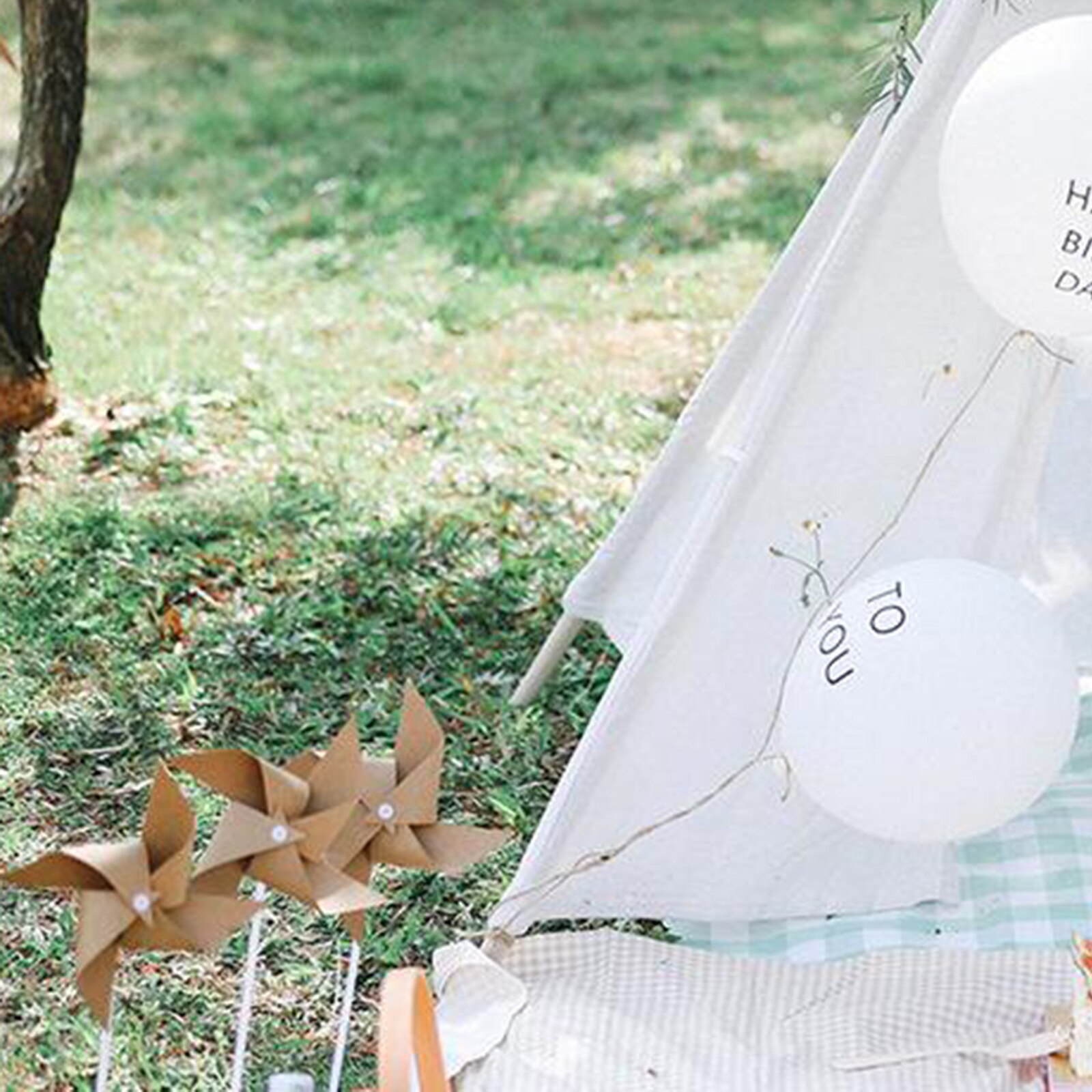 3 Pack Pinwheel Kraft DIY Pinwheels for Garden Wed... – Grandado