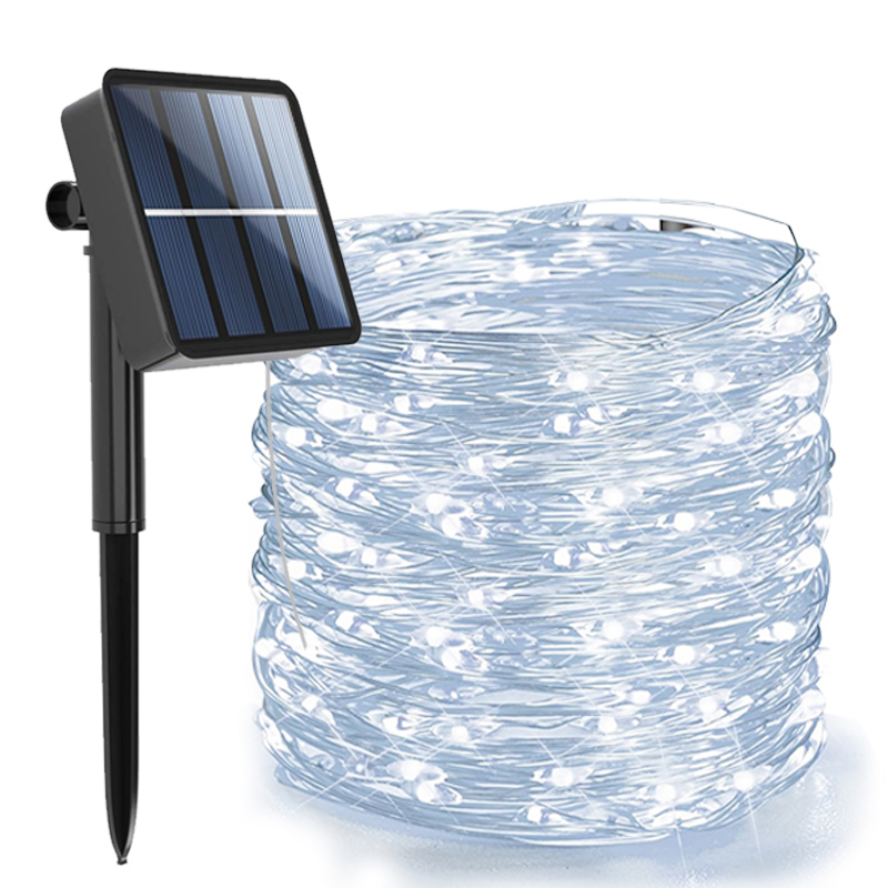 Solar LED String Lights Outdoor Waterproof Festoon... – Grandado