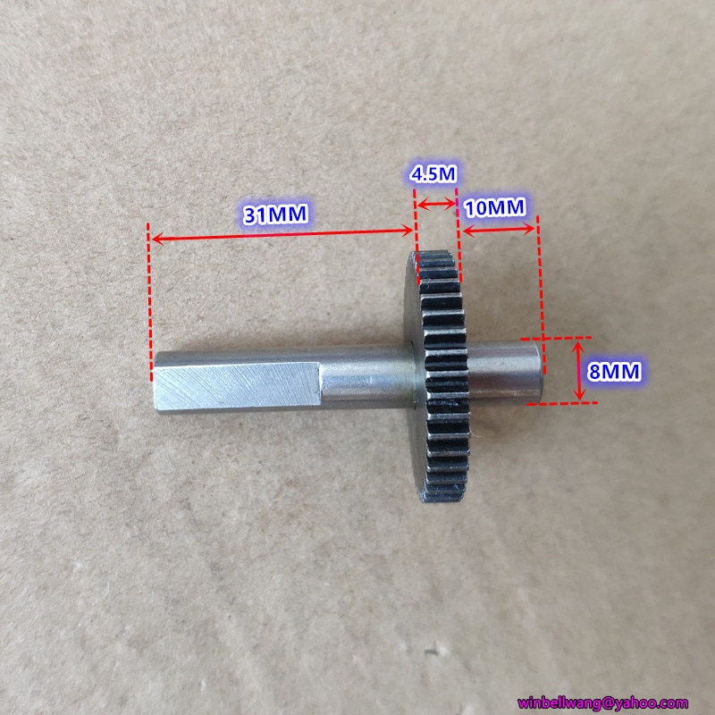 Metal gear 0.7M 42T Spur gear outside diameter 31m... – Grandado