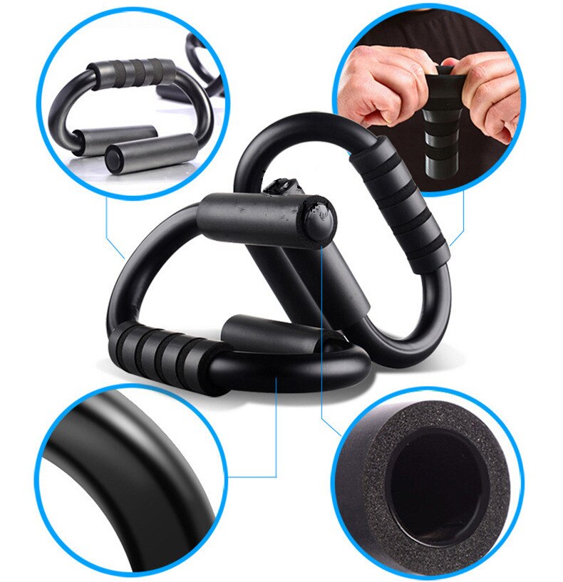 S Shape Push Up Stand Aluminium Push-Ups Stands Ba... – Grandado
