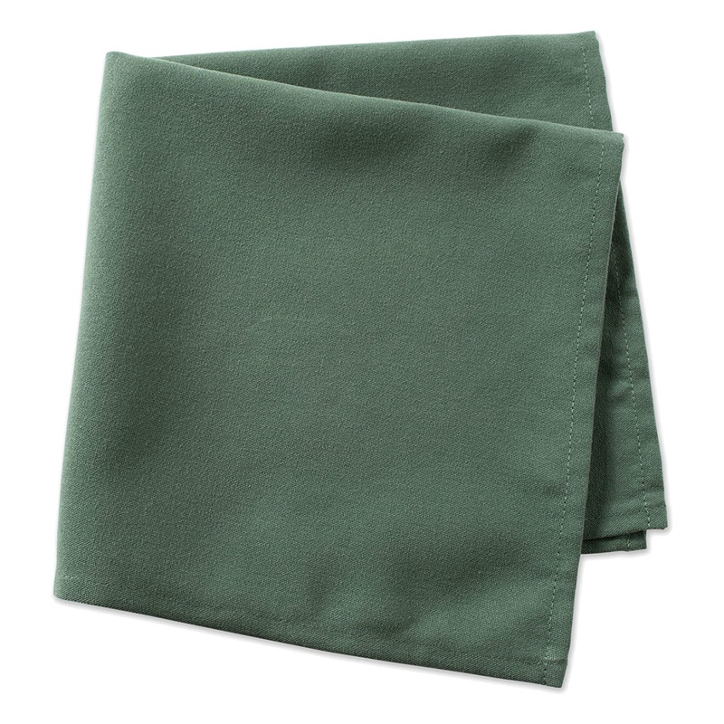 Wrinkle Resistant Polyester Napkin Dark Green, Cat... – Grandado