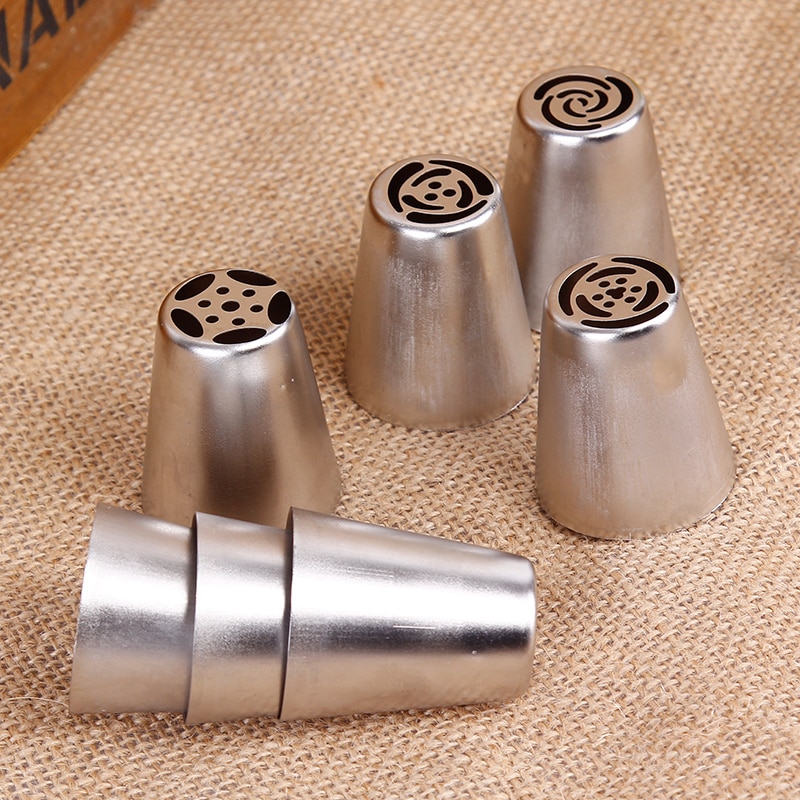 7PC Russian DIY Pastry Cake Icing Piping Decoratin... – Grandado