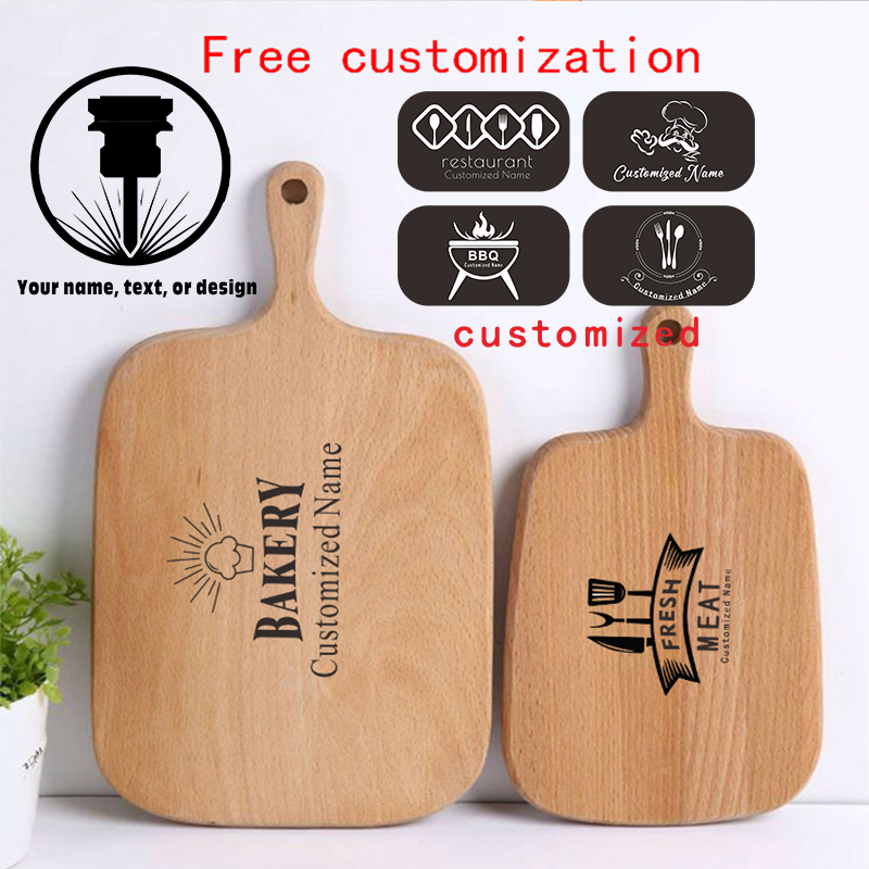 Custom Mini Kitchen Wooden Chopping Tray Blocks Cu... – Grandado