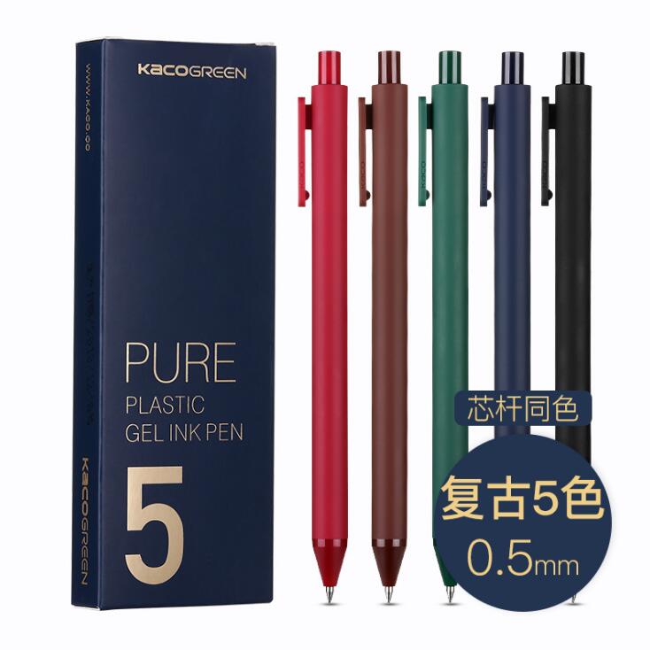 5 teile/paket Xiaomi KACO 0,5mm Zeichen Stift Unte... – Vicedeal