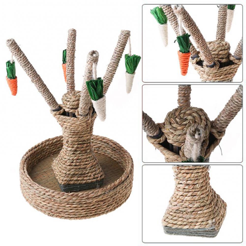Wear-resistant Cat Scratching Post With Carrot Pen... – Grandado