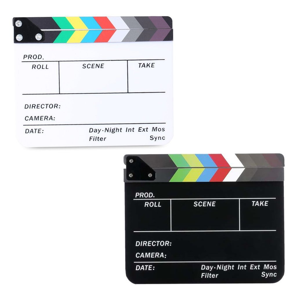 Director Video Scene Clapperboard Klepel Board Acr... – Grandado